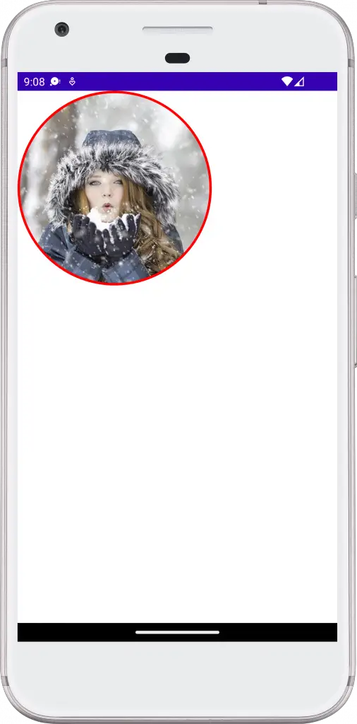 How To Add A Round Image With Border In Android Jetpack Compose Coding With Rashid