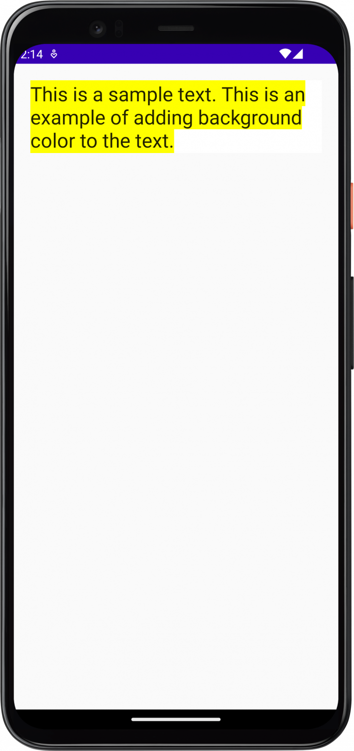 How To Add Text Background Color In Android Jetpack Compose Coding With Rashid