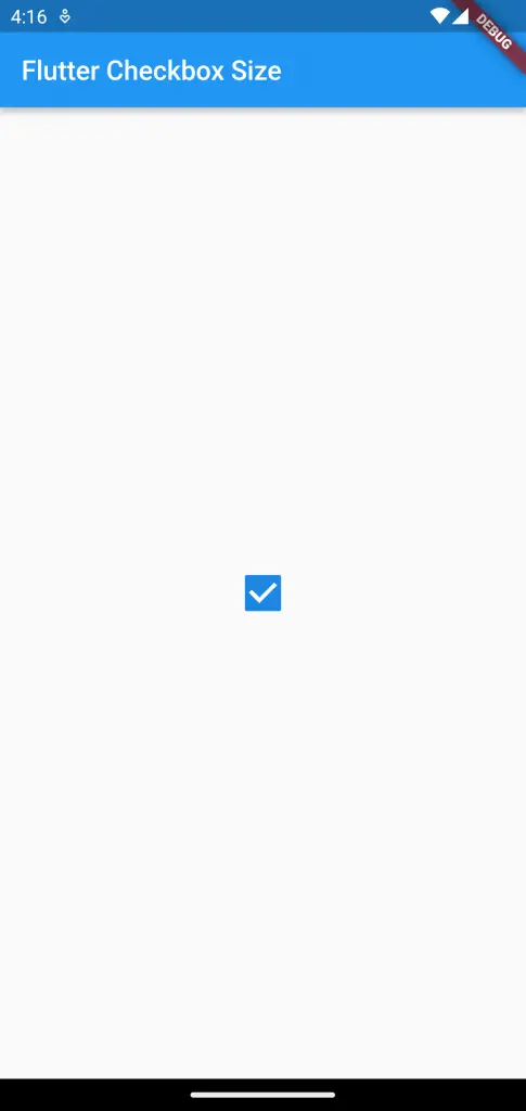 How To Change Checkbox Size In Flutter Coding With Rashid