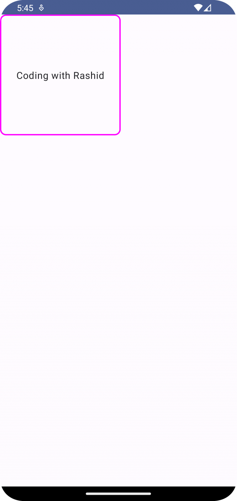 How To Add Border To Box In Android Jetpack Compose Coding With Rashid 