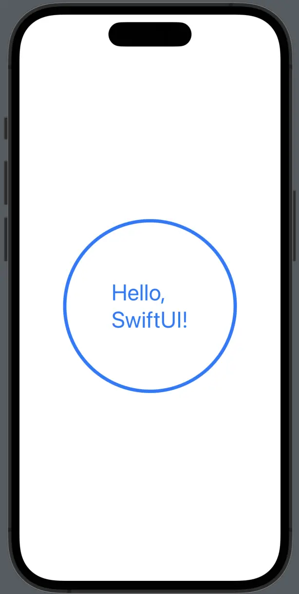 How To Encapsulate Text Within A Circle In Ios Swiftui Coding With Rashid