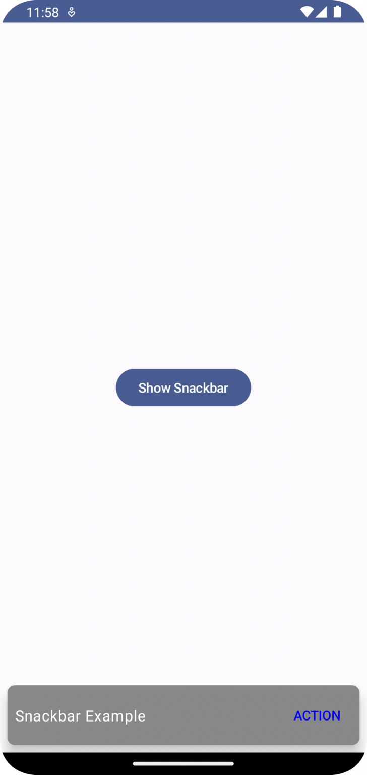 How To Create Custom Snackbar In Android Jetpack Compose Coding With Rashid
