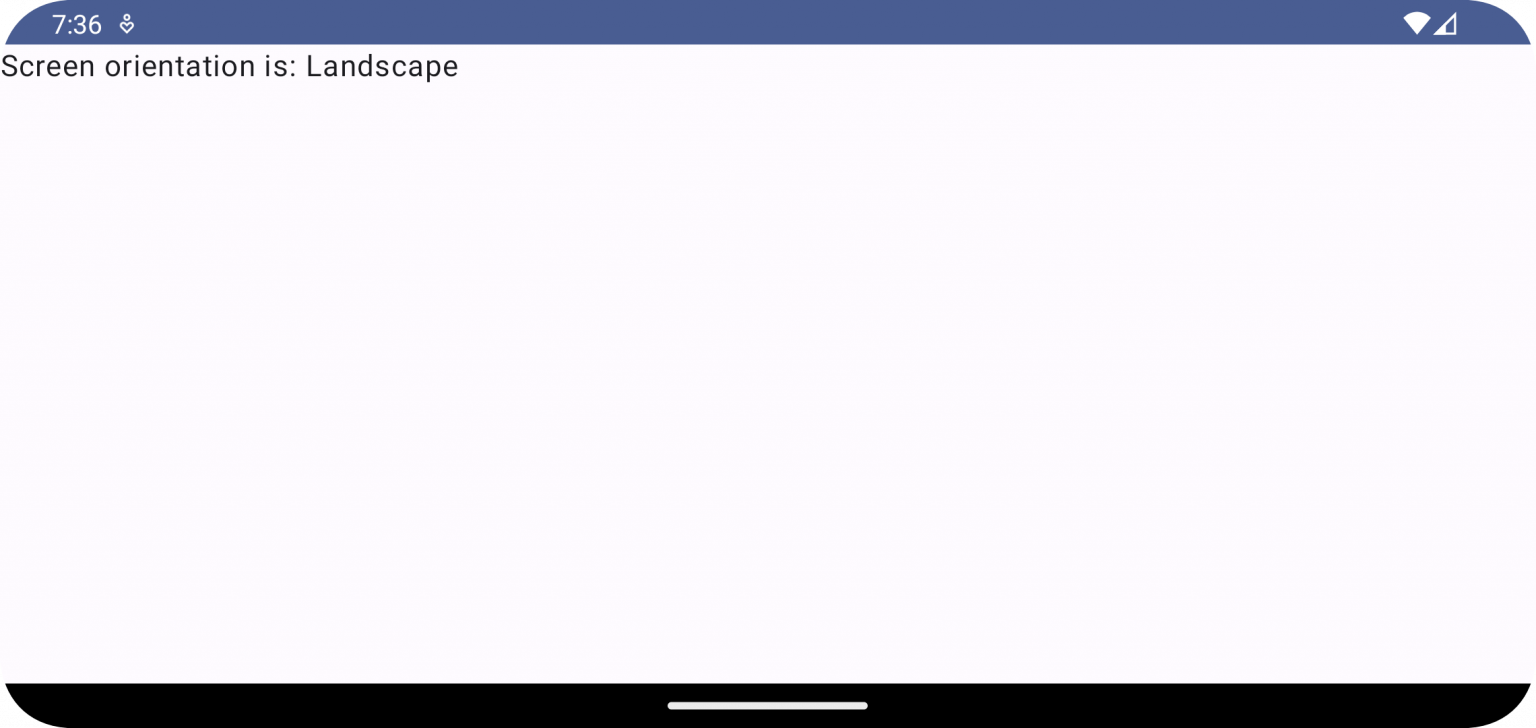 How To Get Screen Orientation In Android Jetpack Compose Coding With Rashid 
