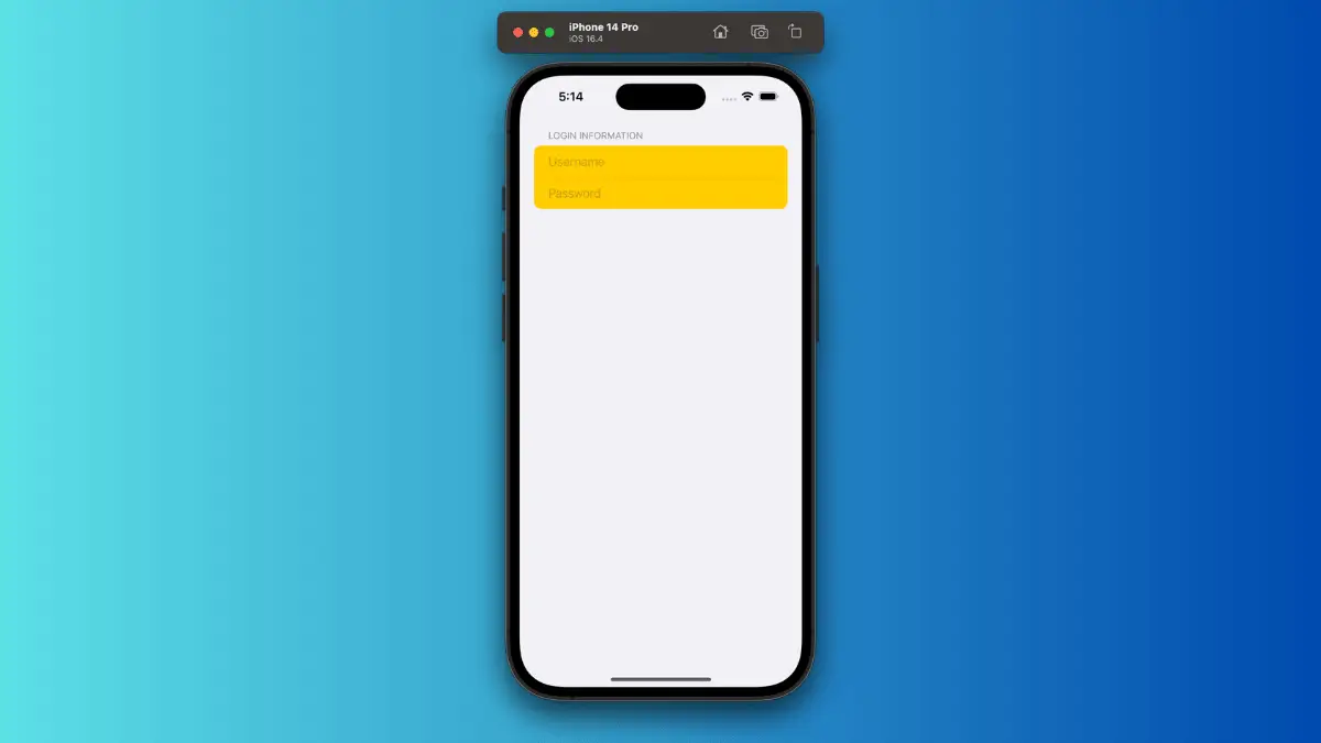How To Set Form Row Background Color In IOS SwiftUI Coding With Rashid