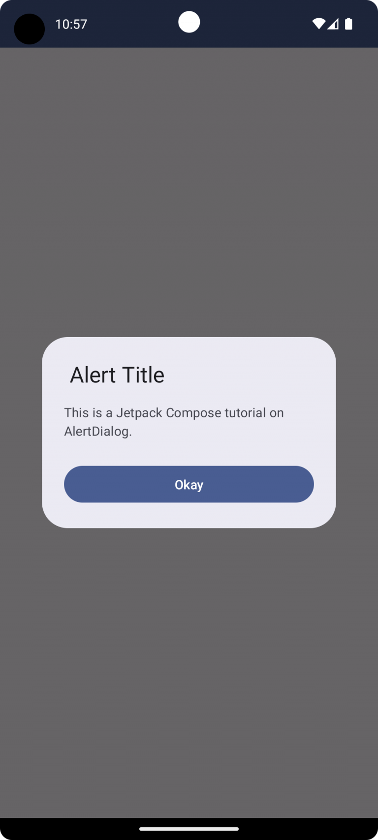 How To Create Alert Dialog In Android Jetpack Compose Coding With Rashid
